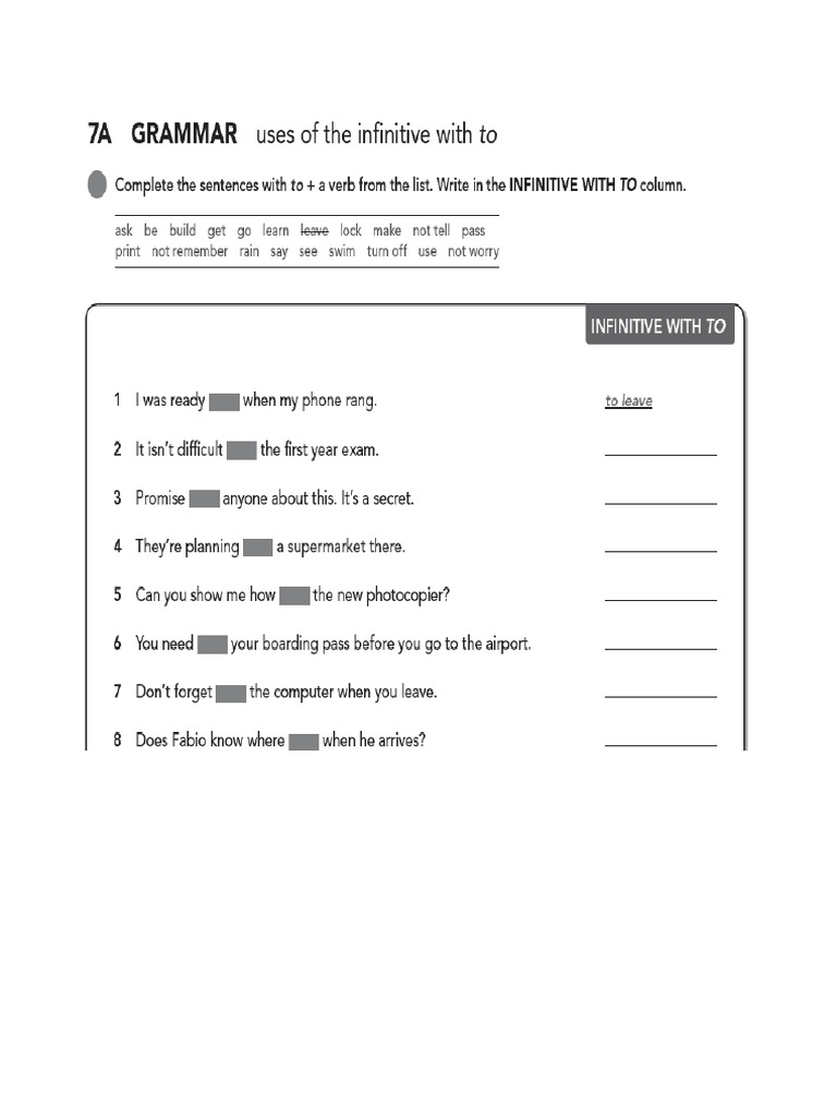 Adults 3 Activities Units 7a 7b | PDF