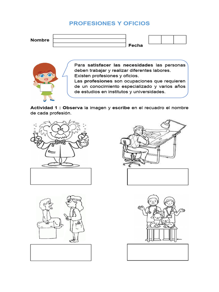 Guia Profesiones y Oficios | PDF