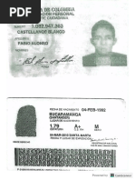 Cedula Claudia. 1 | PDF