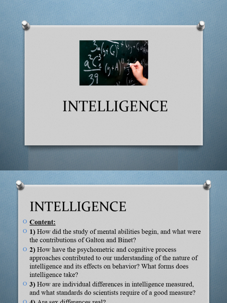 9 Intelligence | PDF | Wechsler Adult Intelligence Scale | Intelligence 9 Intelligence | PDF | Wechsler Adult Intelligence Scale | Intelligence
