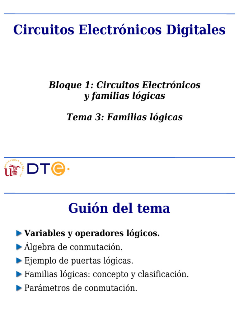 CED Tema 3 2021 2022 2024-01-26 01 - 22 - 09 | PDF | Circuito integrado | Puerta lógica