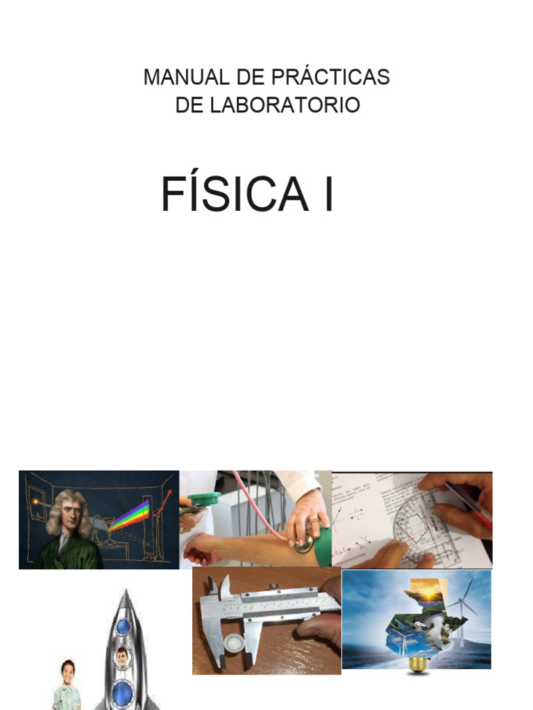 Manual de Practicas de Laboratorio Fisica I | PDF | Laboratorios | Maestros
