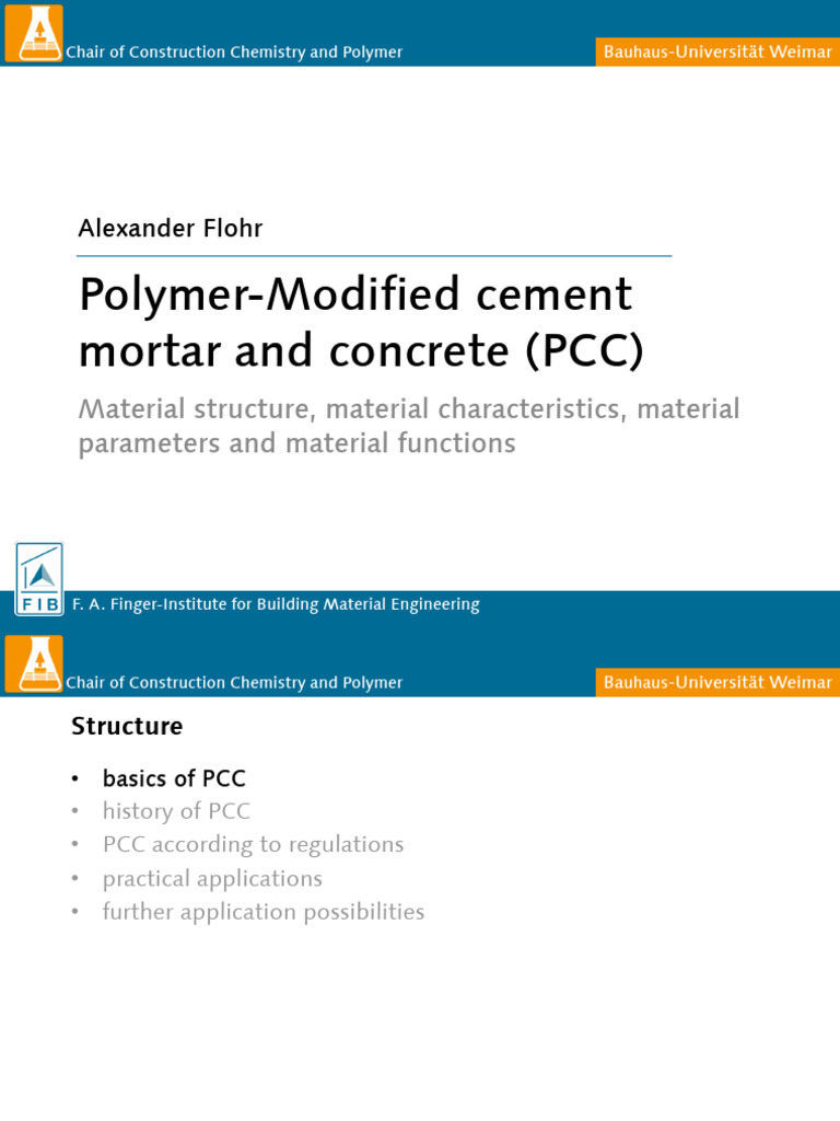 Basics of PCC | PDF | Fracture | Concrete