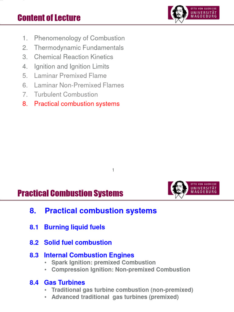 8.2 Practical - Combustion - Systems | PDF | Combustion | Internal Combustion Engine