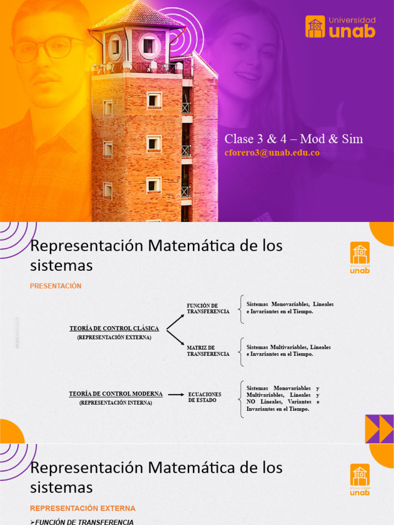 Clase 3 y 4 - Funcion de Transferencia | PDF | Variable (Matemáticas) | Linealidad