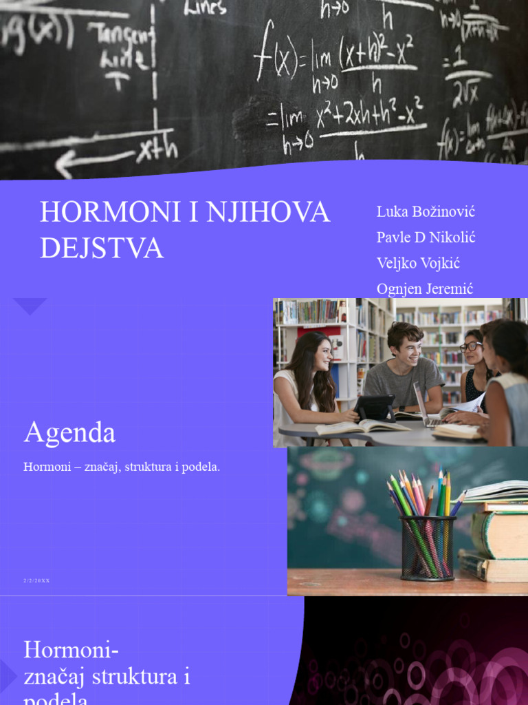 Hormoni I Njihova Podela 1 | PDF