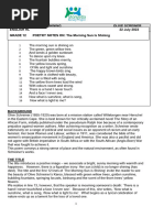 At A Funeral Analysis | PDF