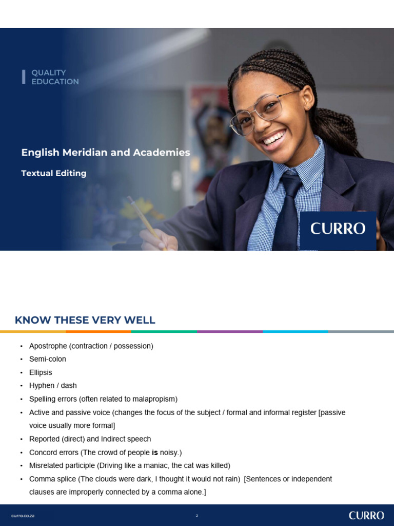 Textual Editing | PDF | English Language | Part Of Speech