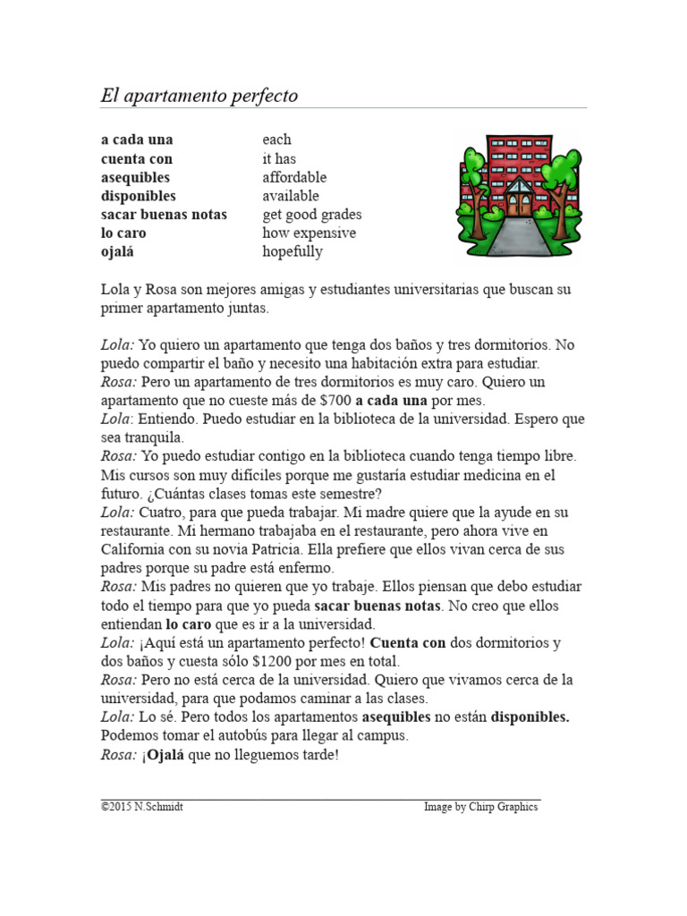 Apartamento Perfecto Subjunctive in Adjectival Clause | PDF | Artes del ...