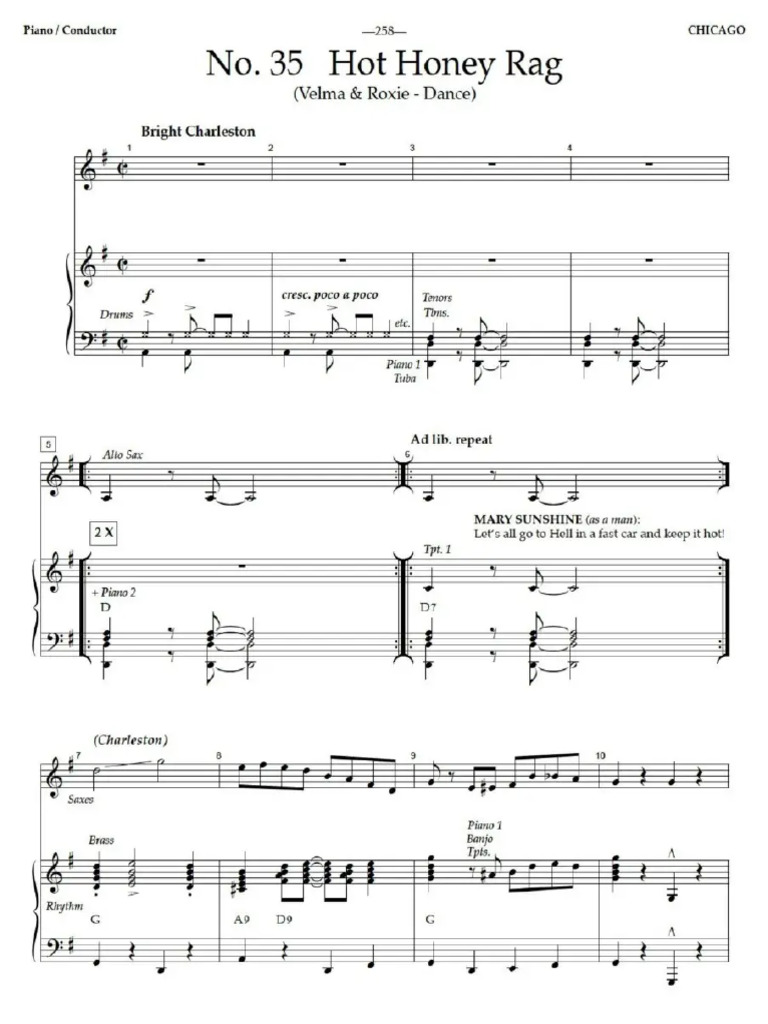 Hot Honey Rag | PDF