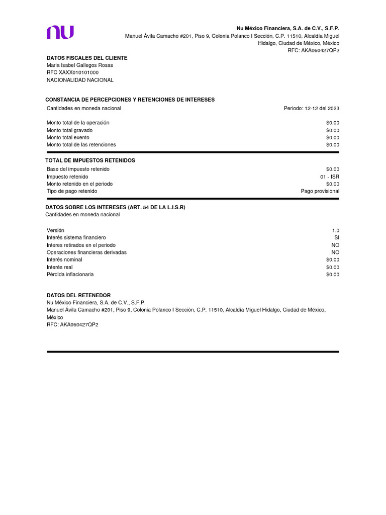 Tax Certificate 2023 | Descargar gratis PDF | Microeconomía | Finanzas ...