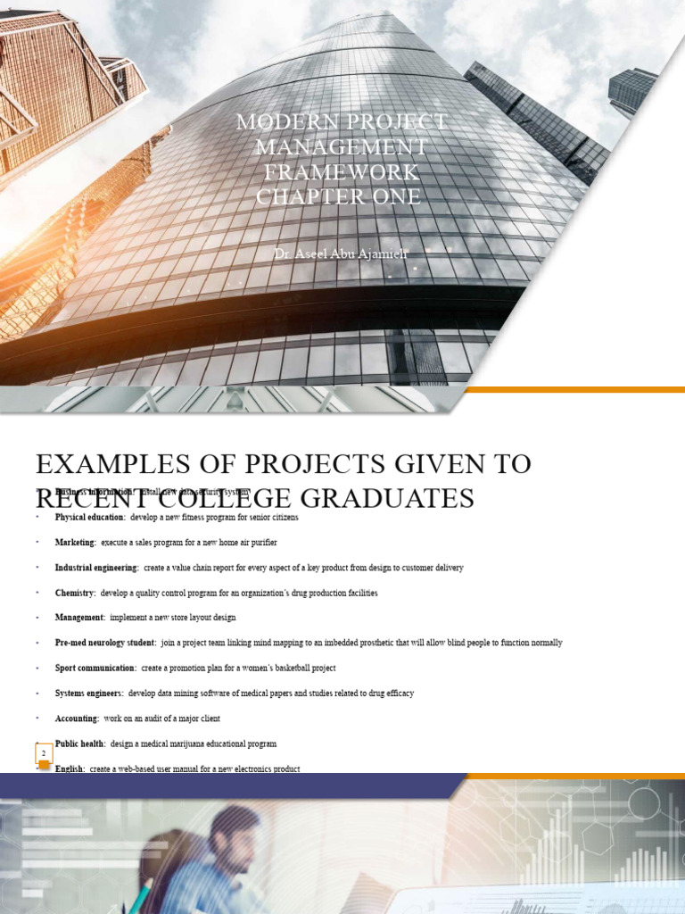 Chapter One - Project FrameWork | PDF | Business | Strategic Management
