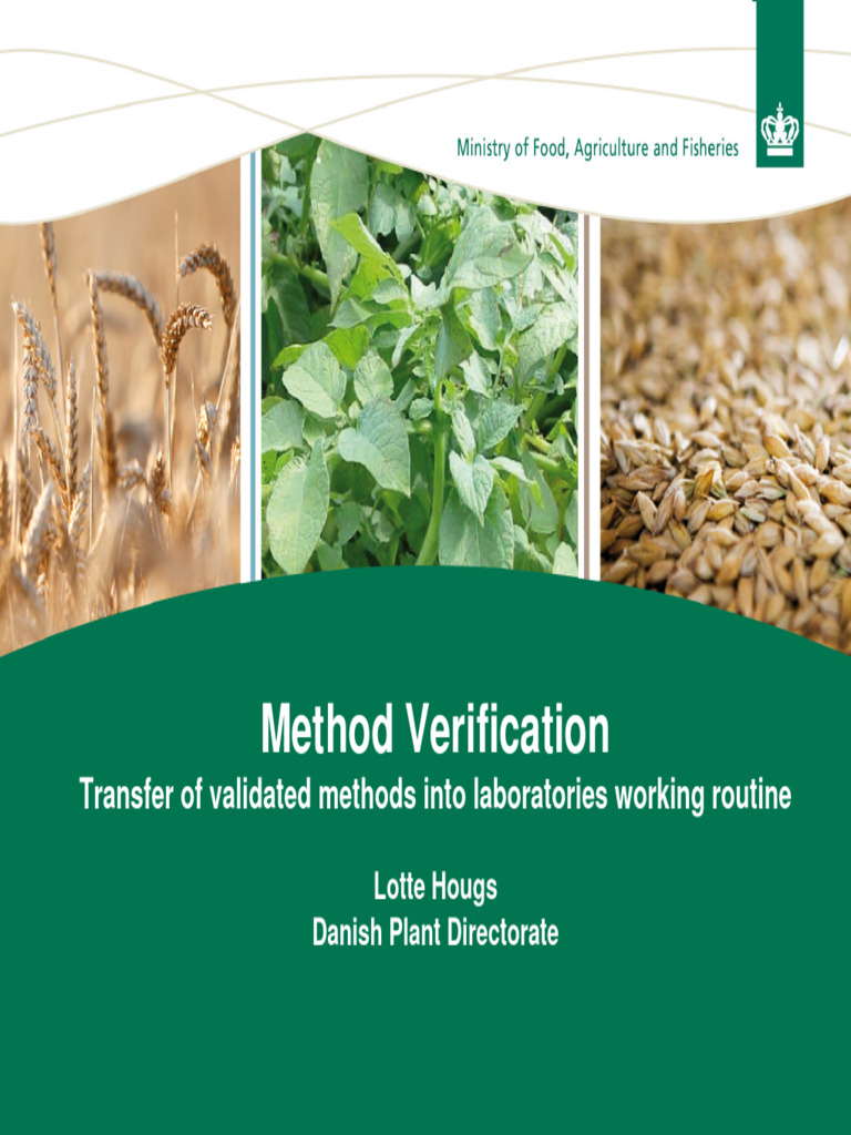 2011 03 03 Method Verification | PDF | Detection Limit | Biology