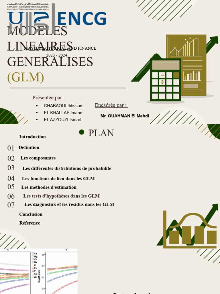 P GLM | PDF | Régression linéaire | Test du χ²