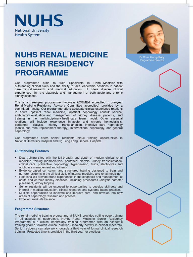 Renal Medicine Brochure - v1.1 Edited SH 2017 Oct 25 | PDF | Nephrology ...