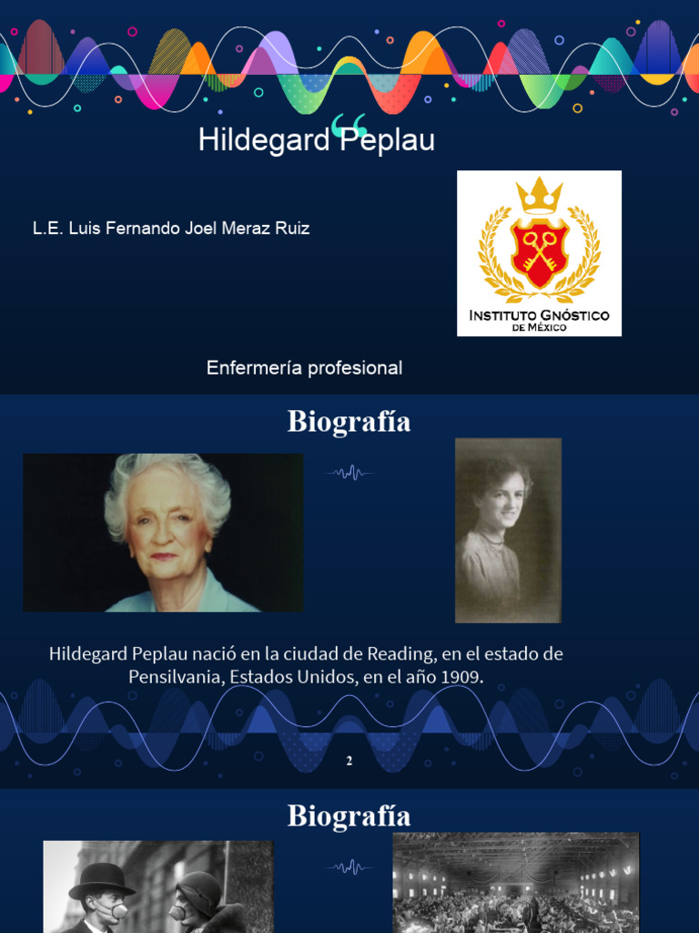 Hildegard Peplau: Pionera en Enfermería | PDF | Enfermería