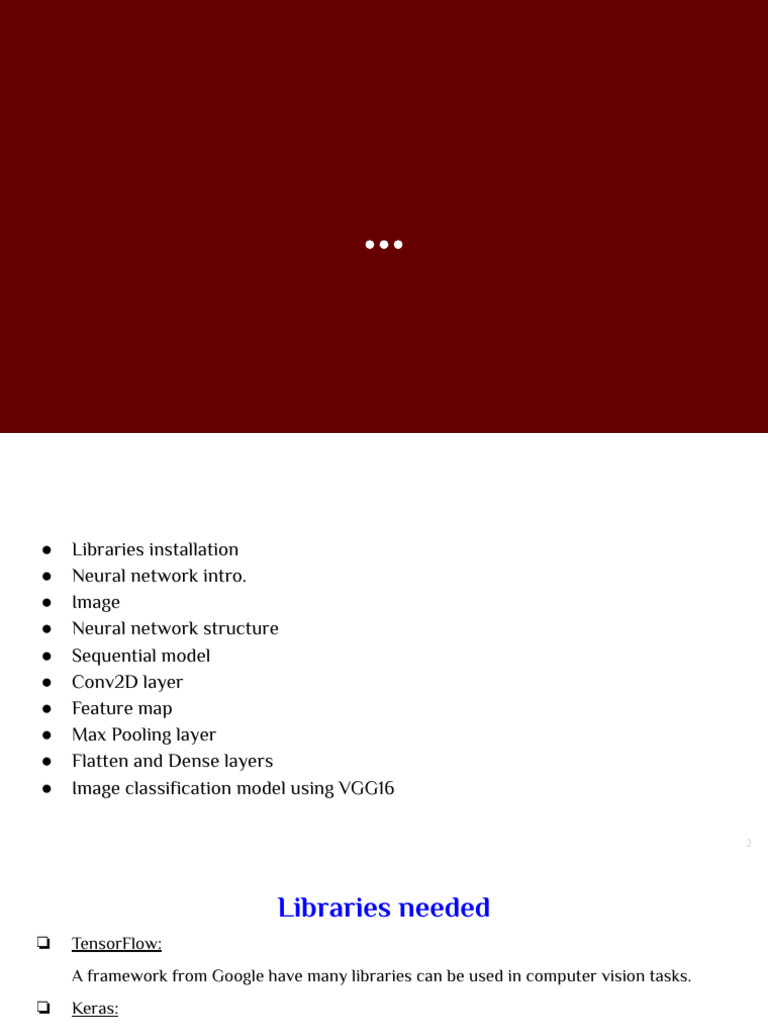 Keras Computer Vision Guide | PDF | Artificial Neural Network | Machine ...