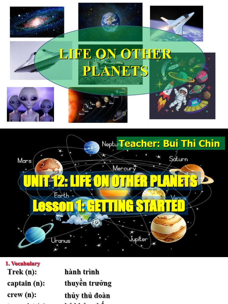 Unit 12 Life On Other Planets Lesson 1 Getting Started | PDF | Outer ...