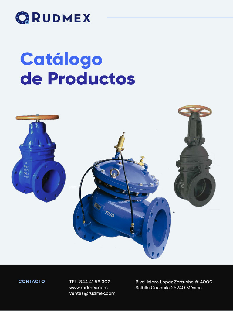 Catálogo Rudmex | PDF | Acero | Solenoide