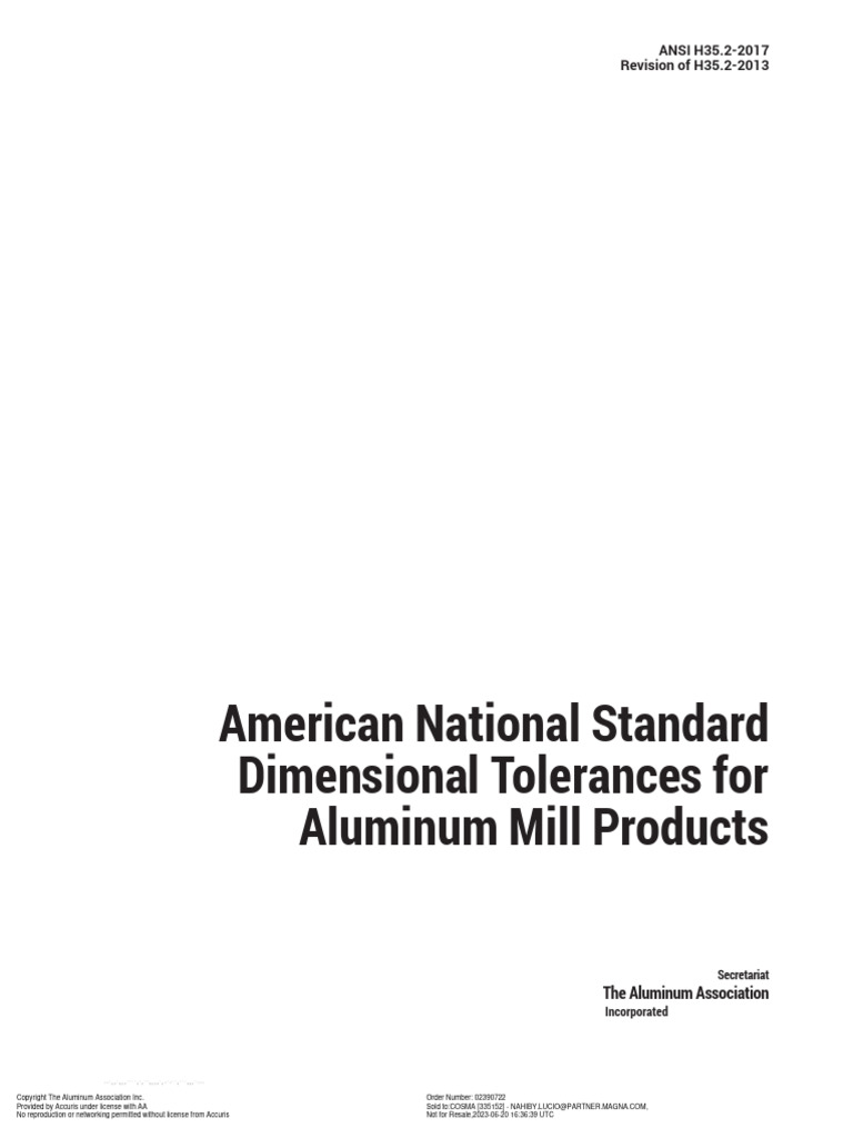ANSI - H35.2 - 2017-05-12 - American National Standard Dimensional ...