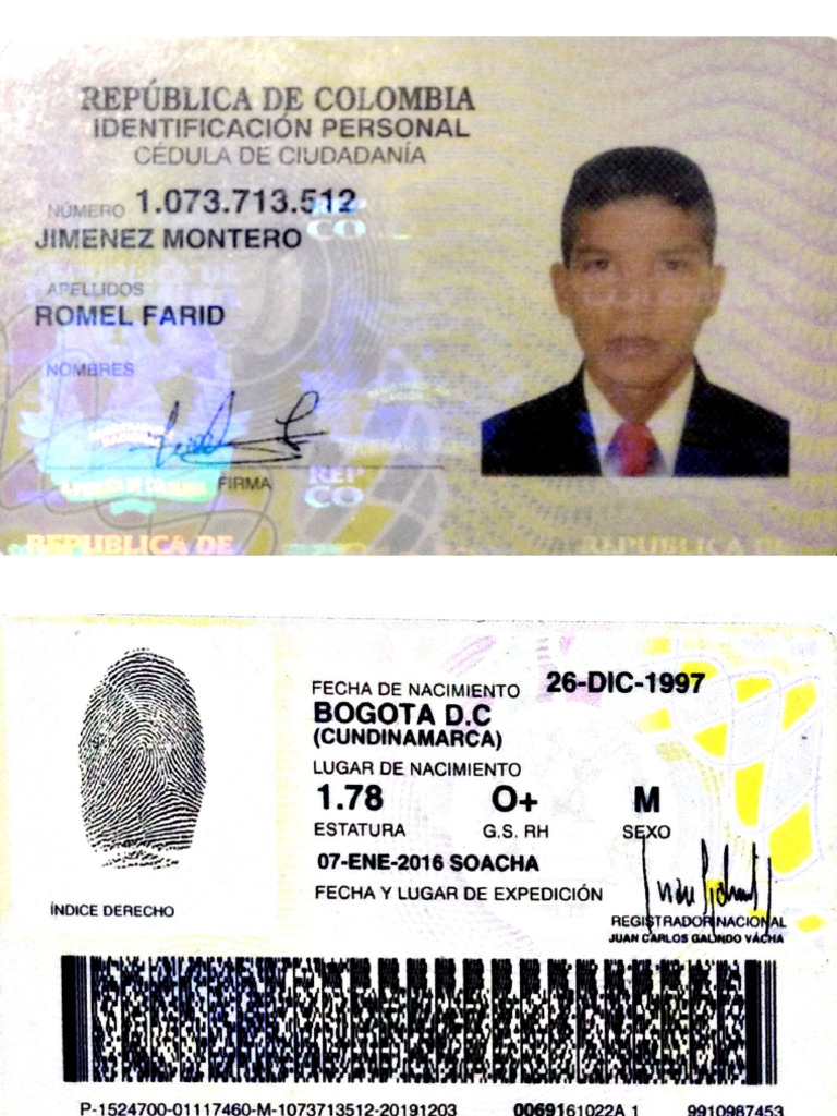 Documento 9 Cedula | PDF