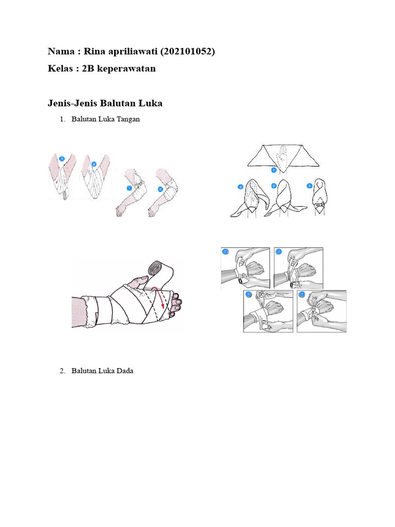 Jenis-Jenis Balut Luka | PDF