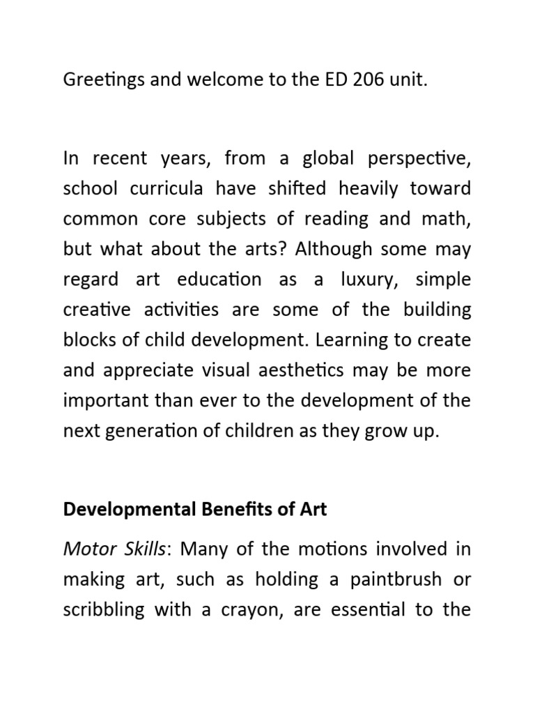 ED 206 M1 Script | PDF | Creativity | Thought