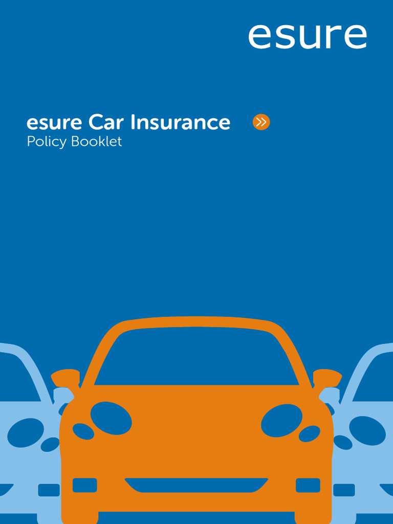 Esure Car Insurance Policy Booklet | PDF | Insurance | Vehicle Insurance