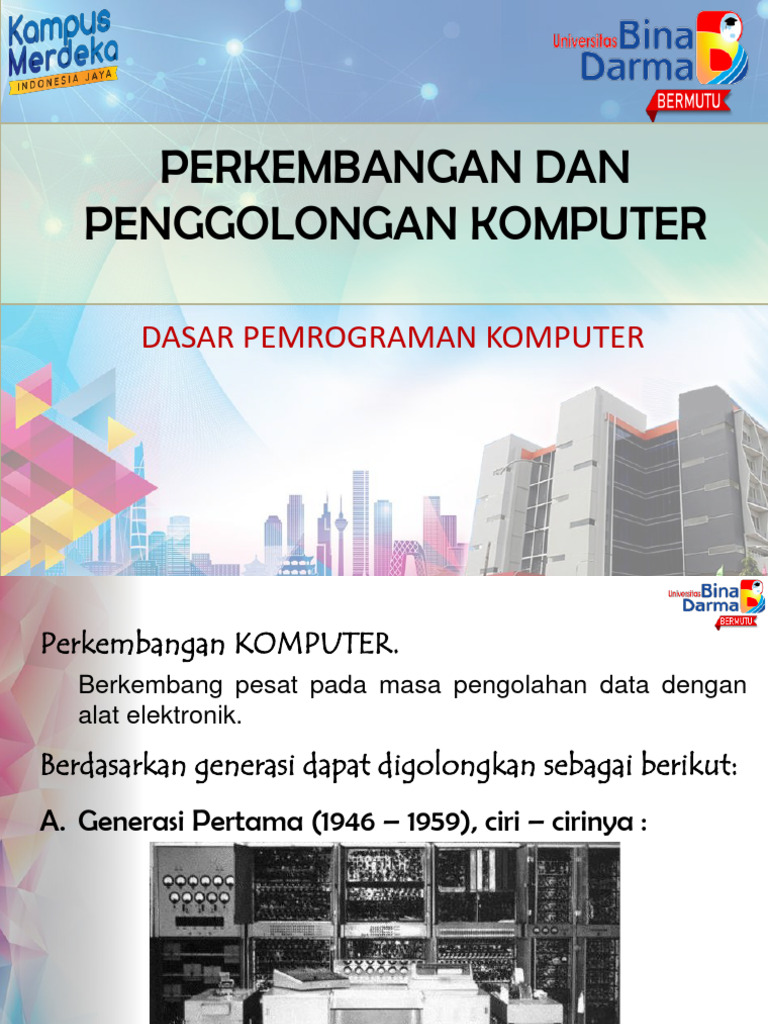 Materi2 Dasar Pemrograman Komputer | PDF