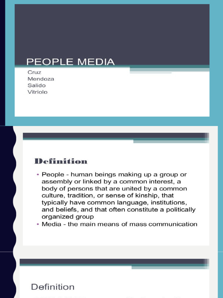 People Media | PDF