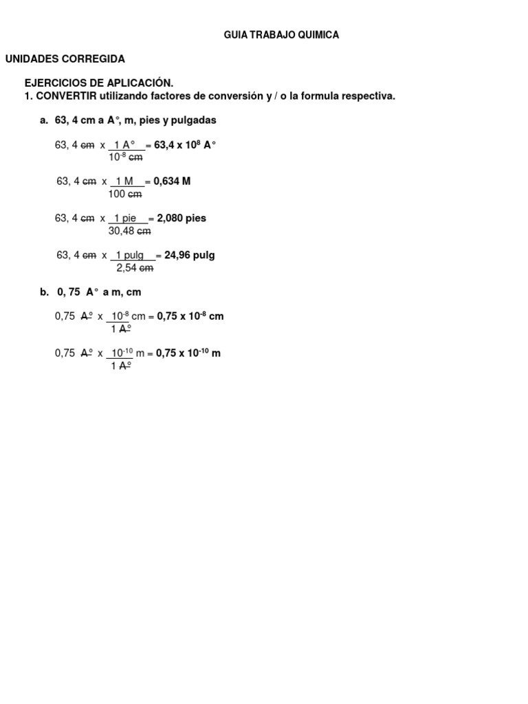 Guia DECIMO 1 unidadesCORREG | PDF | Calorie | Units Of Measurement