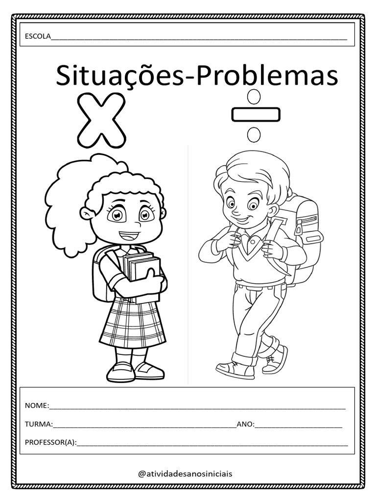 Problemas X e Divisao - 4 e 5 - Aluno | PDF