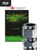 Swagelok Tube Fittings Guide | PDF | Pipe (Fluid Conveyance) | Electrical Connector