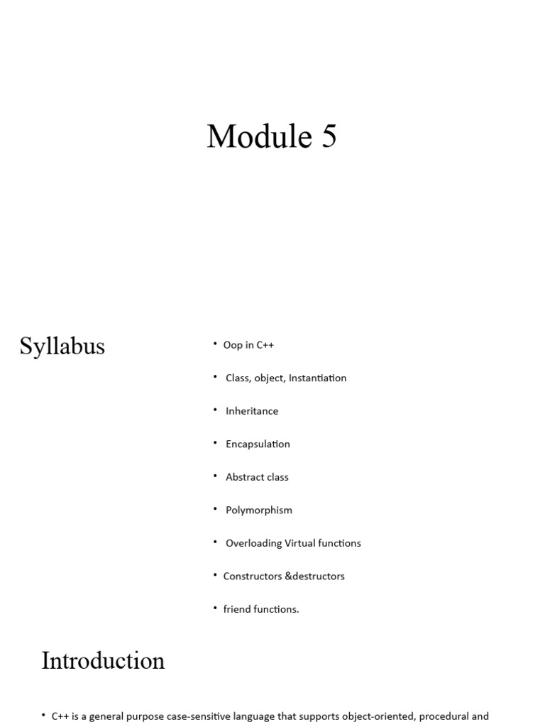 Module 5 Final | PDF | Class (Computer Programming) | C++