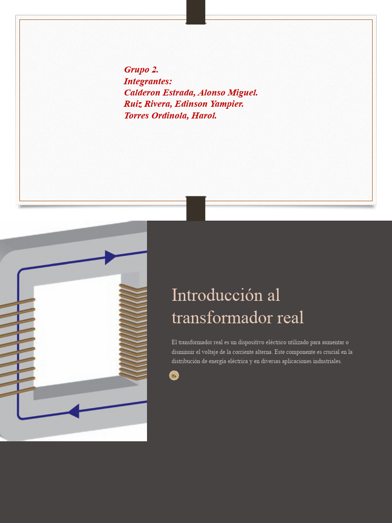 Introduccion Al Transformador Real | PDF | Transformador | voltaje