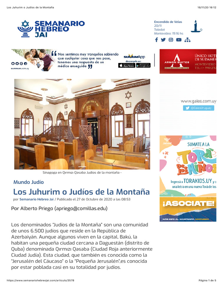 Juhurim | PDF | Judios | Grupos etnoreligiosos