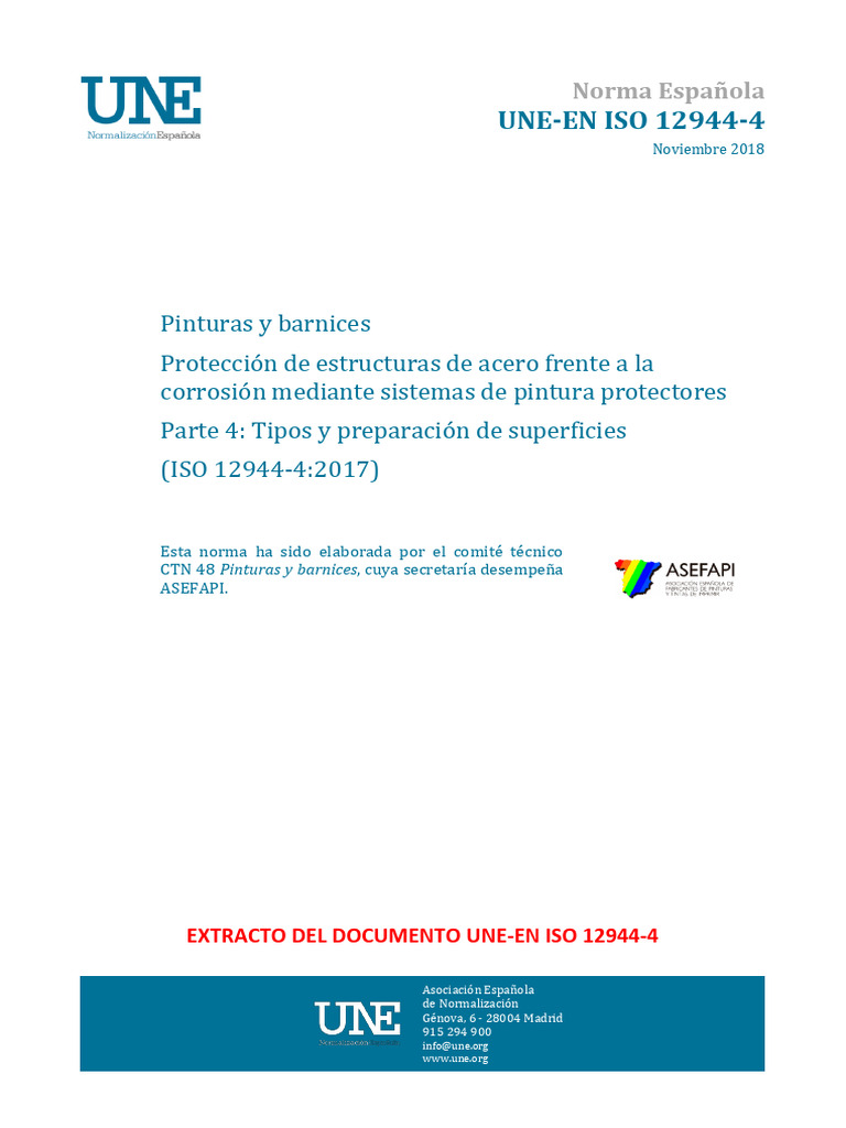 Iso 12944-4 | Descargar gratis PDF | Acero | Zinc