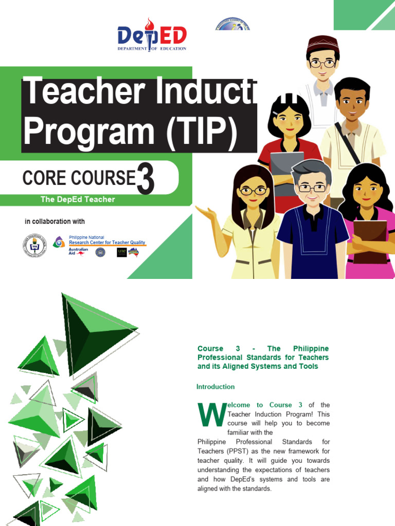 New TIP Course 3 (DepEd Teacher) | PDF | Learning | Teachers