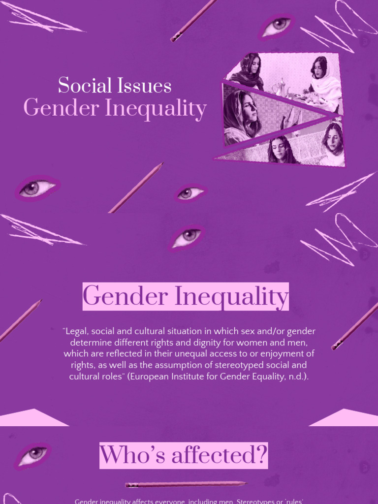 Social Issues - Gender Inequality | PDF | Gender | Gender Studies
