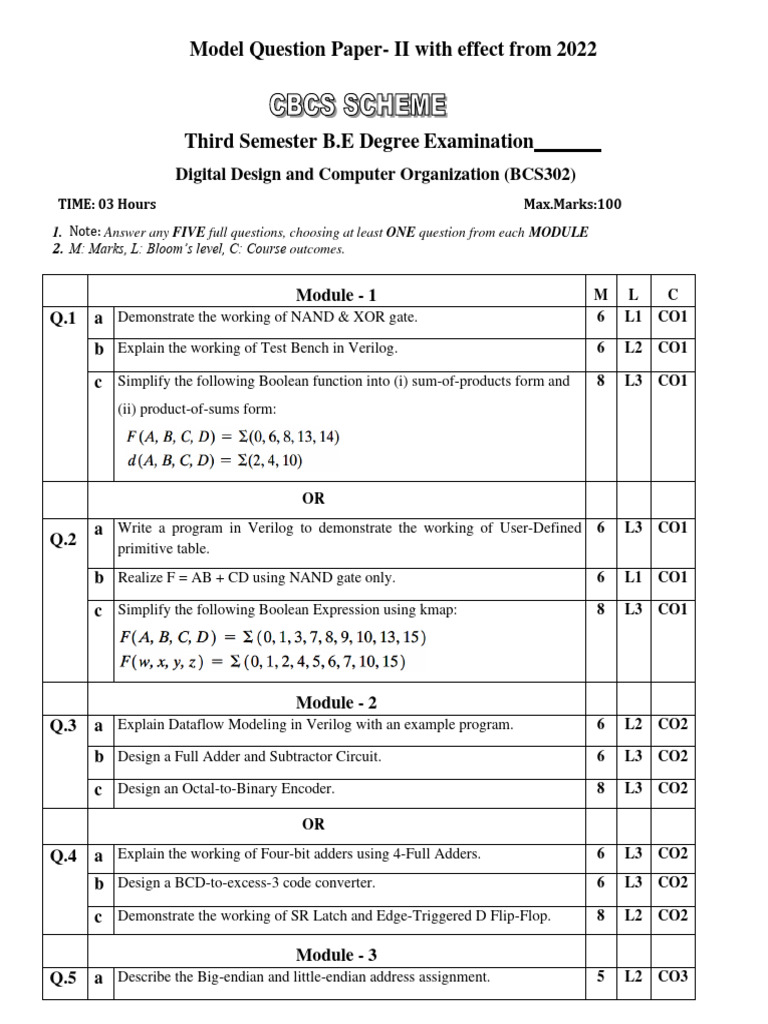 BCS302 Set 2 | PDF | Programming | Computer Program