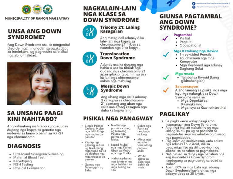 Down Syndrome Bisaya | PDF