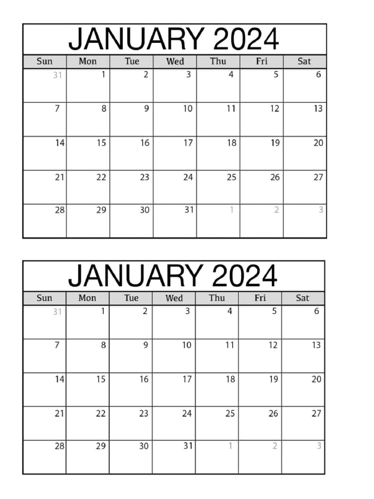 Printable Calender | PDF