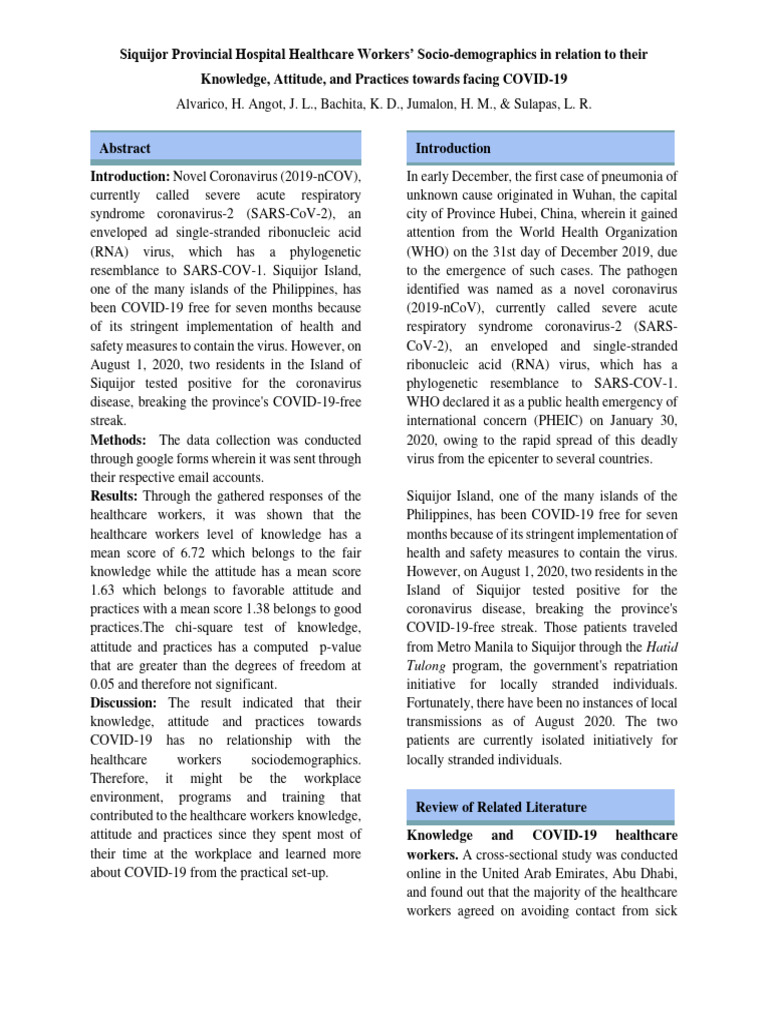 Publishable Article | PDF