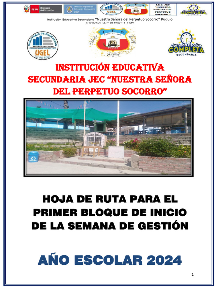 Hoja de Ruta para El Bloque de Inicio 2024 NSPS | PDF