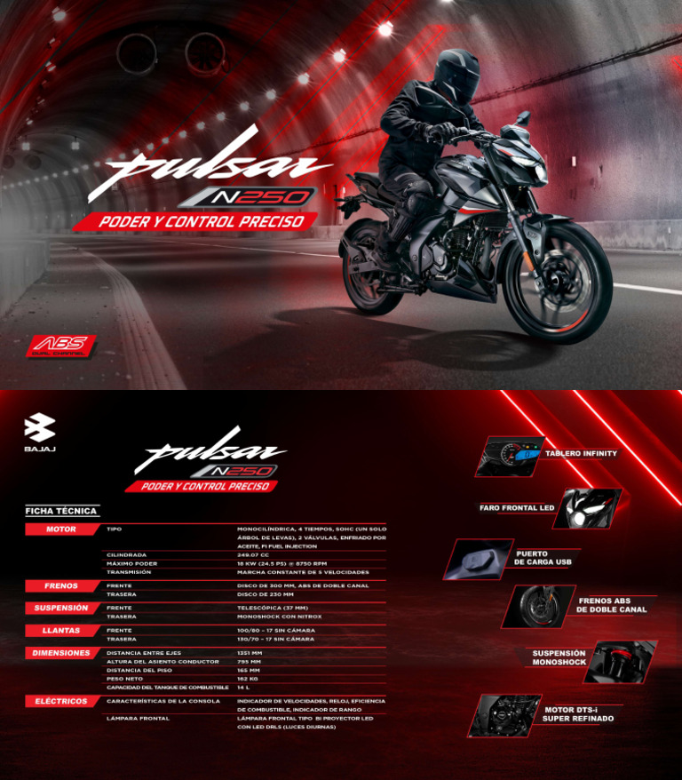 Ficha Tecnica N250 | PDF