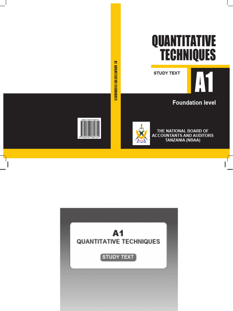 A1 Quantitative Techniques | PDF | Differential Calculus | Calculus