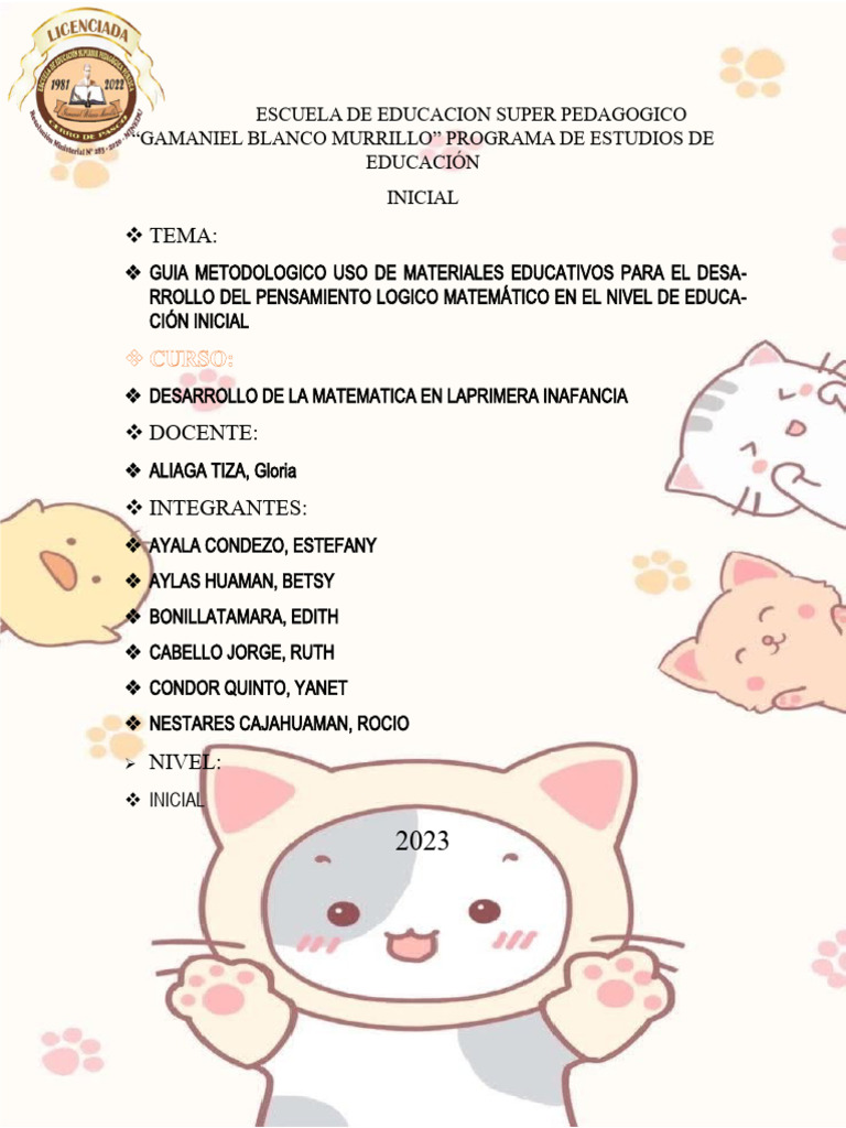 Mate Trabajo Grupal 3 | PDF | Aprendizaje | Pensamiento