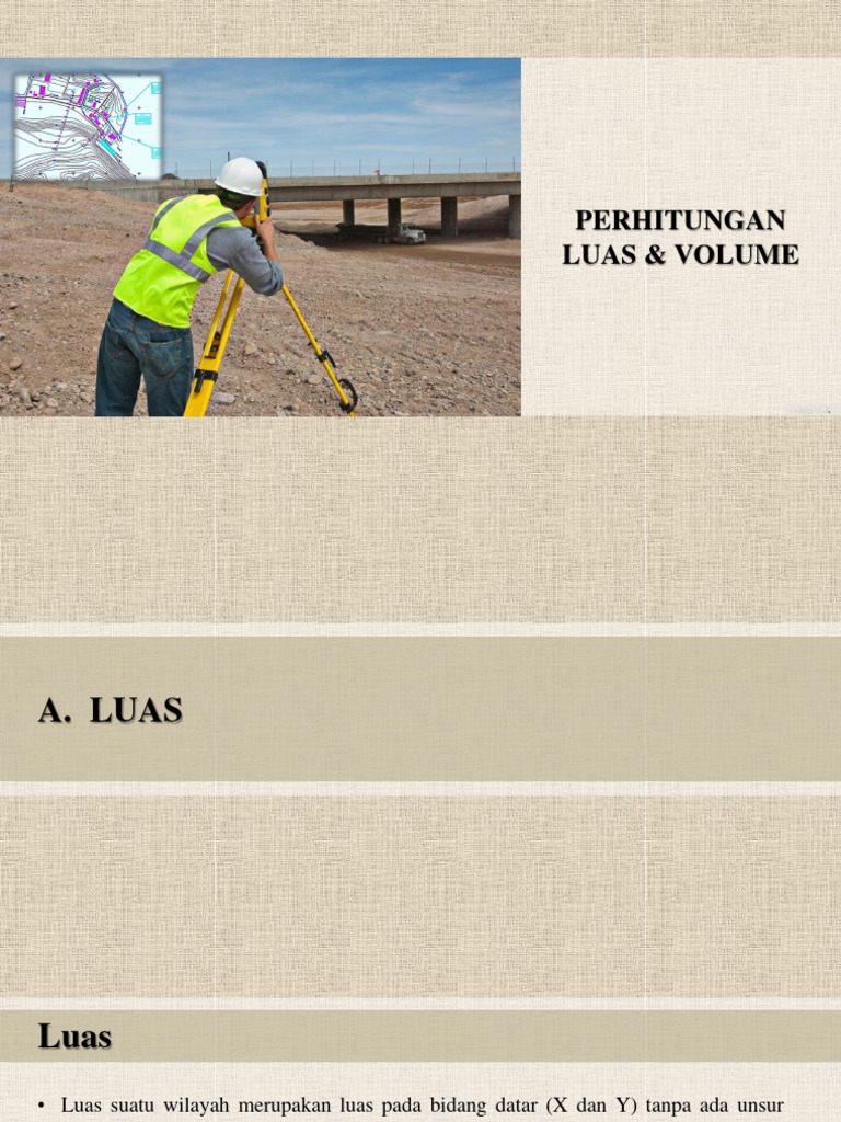 Materi Perhitungan Luas Dan Volume Pdf