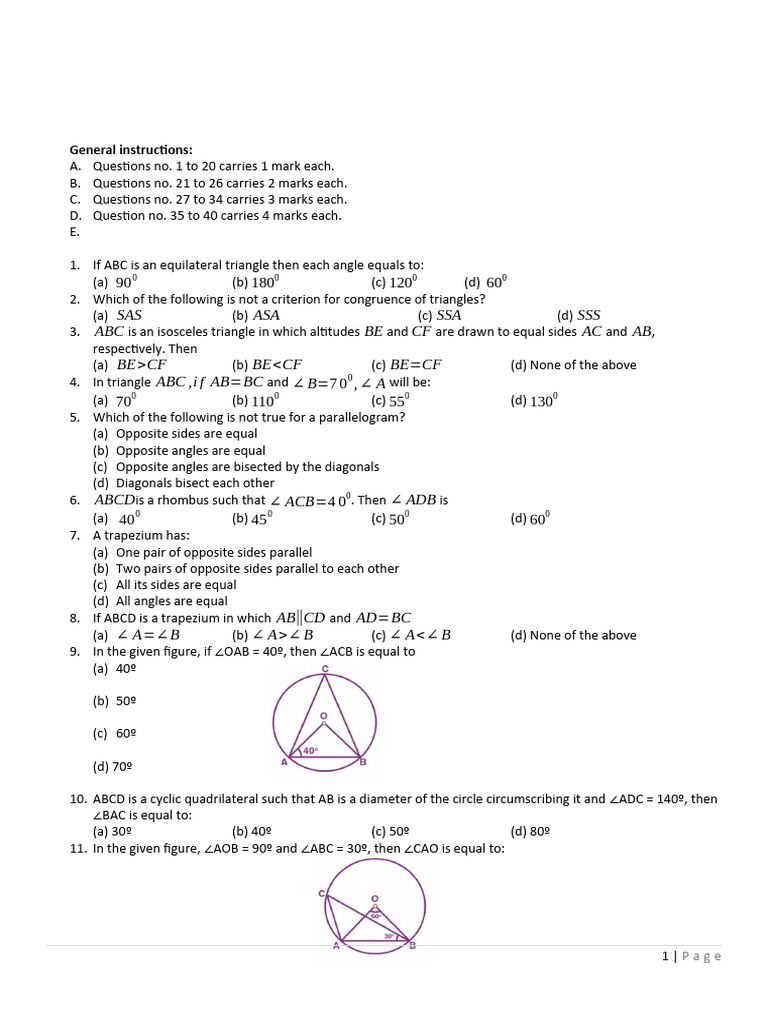 Maths - 9 | PDF | Polytopes | Geometry