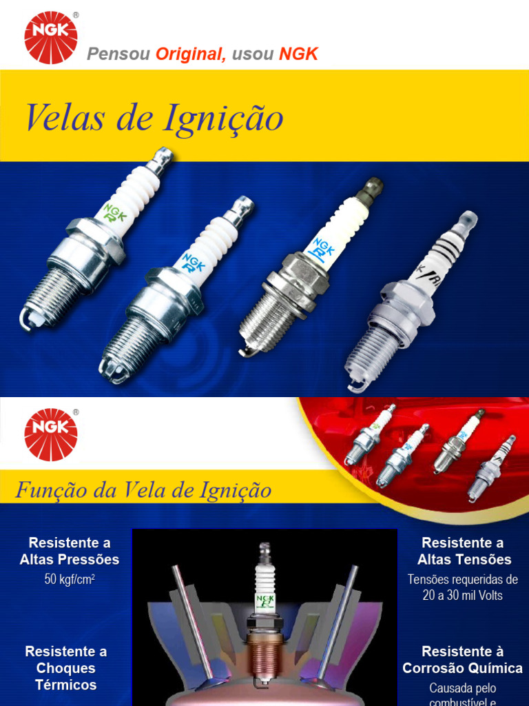 Vela NGK | PDF | Combustão | Ciências Físicas